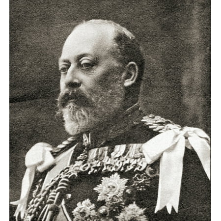 Edward VII, 1841 _ 1910 King of the United Kingdom and the British ...
