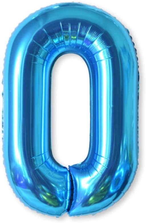 40in Blue Foil Number Balloon - Perfect for Celebrations - Walmart.com