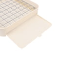 BOKYAN Pull Out Cabinet Organizer, 16.7" Slide Out Dish Shelf Rack with ...