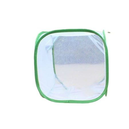 Insect Habitat Net Foldable Cage Breeding Incubator Portable Garden ...