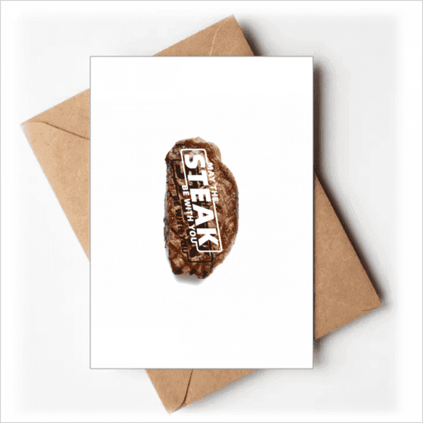 Beef Food Meat Give Art Deco Fashion Greeting Cards You are Invited ...