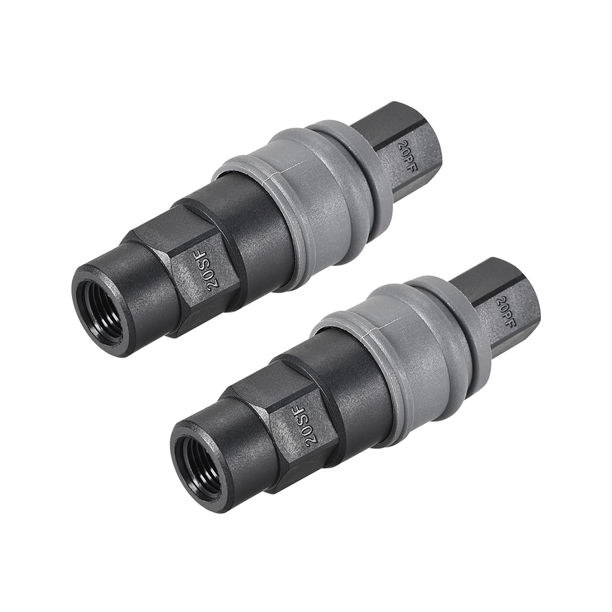 Air Quick Coupler 20SF 20PF, G1/4 POM Homebrew Fitting Connector Plug ...