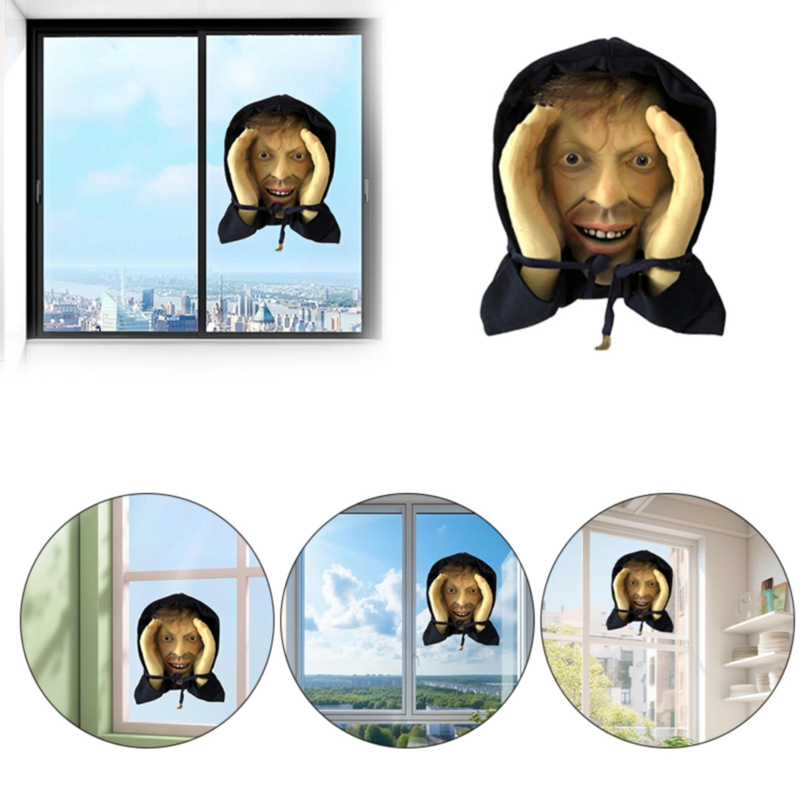 Click here for Abnmca Halloween Decoration Window Prank Indoor An... prices