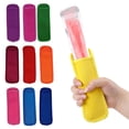 10 PCS Ice Pop Sleeves,Reusable Popsicle Holder,Freeze Pop Holders ...