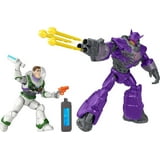 Disney and Pixar Lightyear Crystal Grade Buzz Lightyear Vs. Zurg Clash Toy Pack, Movie ...