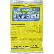 Vitamin & Electrolyte Plus 4 oz Water Soluble for Cattle, Swine ...