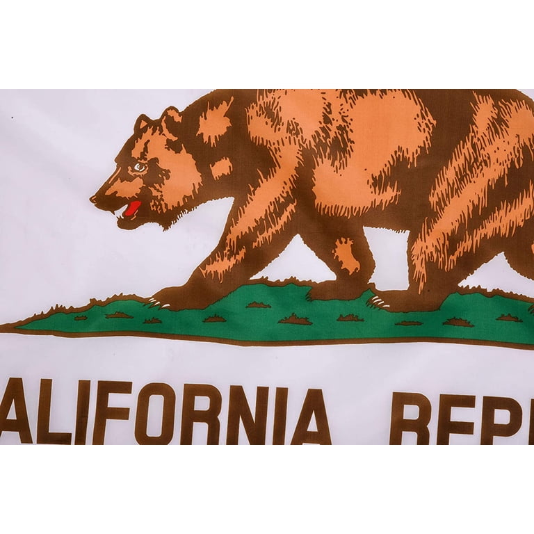 California Bear Flag For California Republic Flag Patch Video