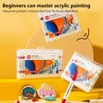 Deli Paint Markers Dual Tip Quick Drying Acrylic Marker Pens Paint Pens ...