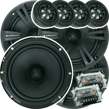Car Speaker Bundle Combo: 2 Pairs of JVC CS-DR693 6x9" Inch 4-Way 1100 Watt Audio Coaxial ...