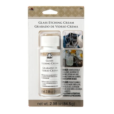 Armour Etch Glass Etching Cream, 3 oz. - Walmart.com