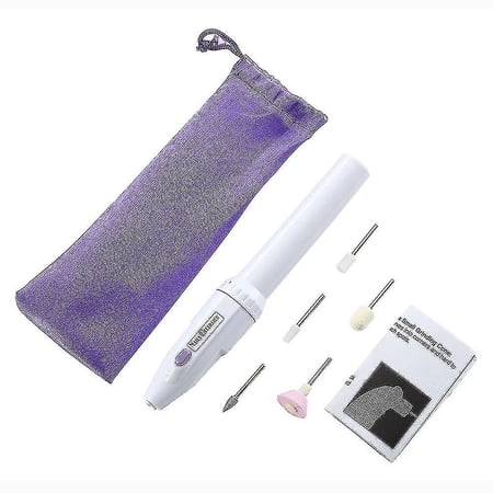 Electric Manicure Set, 5-in-1 Electric Manicure Nail Drill File Grinder ...