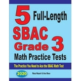 5 Full-Length SBAC Grade 3 Math Practice Tests : The Practice You Need ...