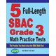 5 Full-Length SBAC Grade 3 Math Practice Tests : The Practice You Need ...