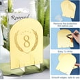 Acrylic Table Numbers for Wedding Reception Table Number Signs Golden ...