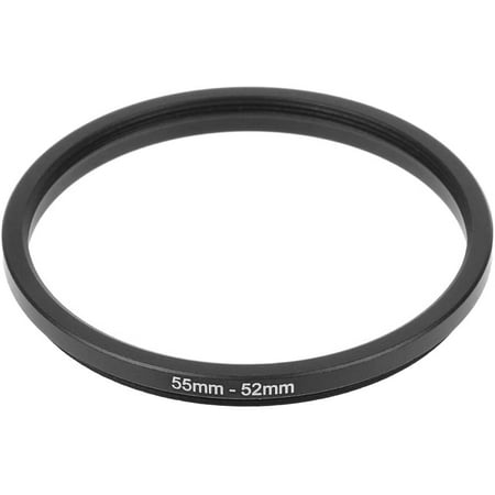 Step Down Filter Rings,55mm to 52mm Metal Step Down Rings Lens Adapter ...