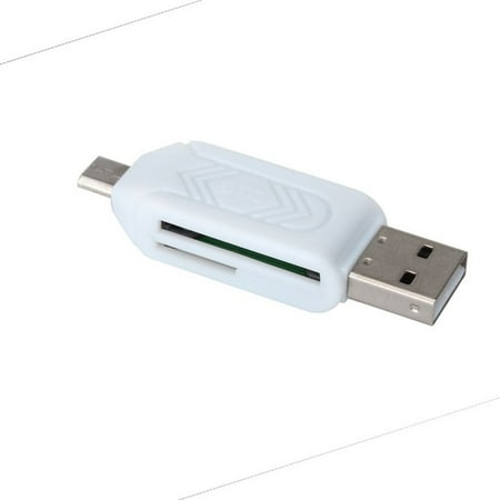 Micro USB OTG Card Reader TF/Secure Digital Multi-function Card Reader ...