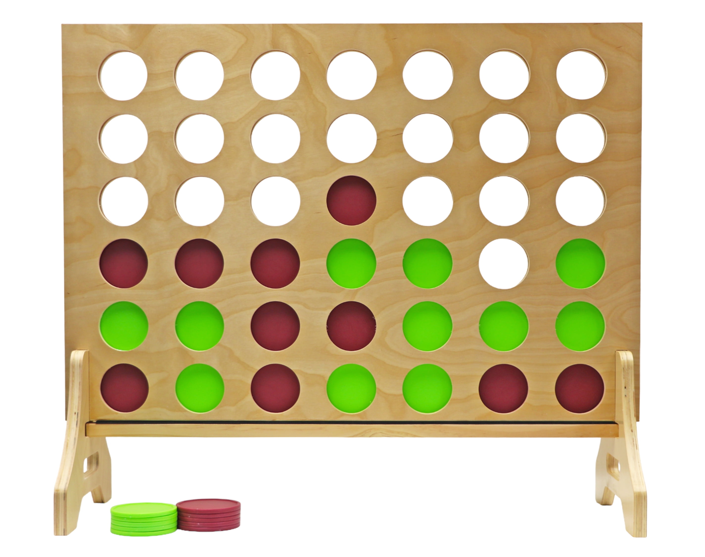 Tailgating Pros Premium Giant Four in a Row with Carrying Case - Jumbo ...