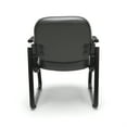 OFM Guest and Reception Chair with Arms, in Charcoal - Walmart.com