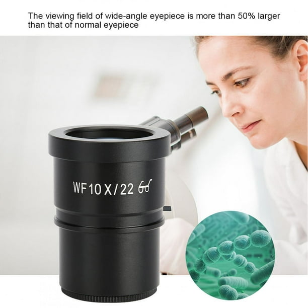 Microscope Ocular Lens, Eyepiece, Black Microscopic Observation School ...