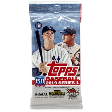 Topps 2019 Baseball Series 1 Trading Cards Display Box (Retail Edition ...