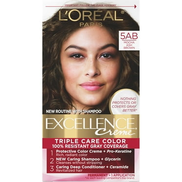 L'Oreal Paris Age Perfect Permanent Hair Color, 5CB Medium Soft ...