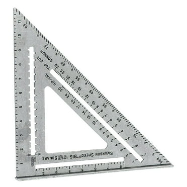 Swanson T001WZ Framing Wizard Folding Aluminum Framing Square - Walmart.com