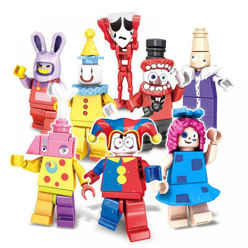 Click here for 8 Pc Magic Numbers Circus Mini Building Blocks Toy... prices