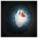 3D DECO FX DISNEY FROZEN OLAF LED BEDROOM WALL NIGHT LIGHT WITH CRACK ...