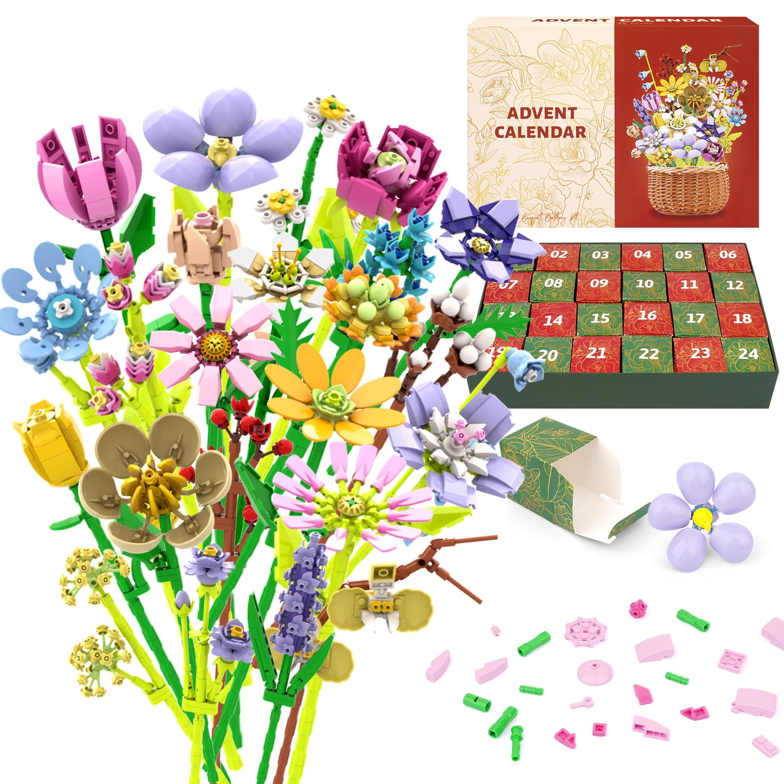 Click here for Jerokumi 2025 Advent Calendar Flower Bouquet Build... prices