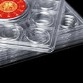 NATEFEMIN Clear Coin Display Storage Case Holds 12 Coins 27mm Plastic ...
