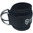 Sedroc Padded Ankle Strap for Cable Machine Workout D-Ring Attachment ...