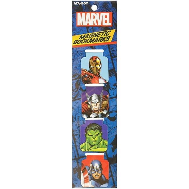 Avengers 110810 Avengers Magnetic Bookmarks Set - Walmart.com
