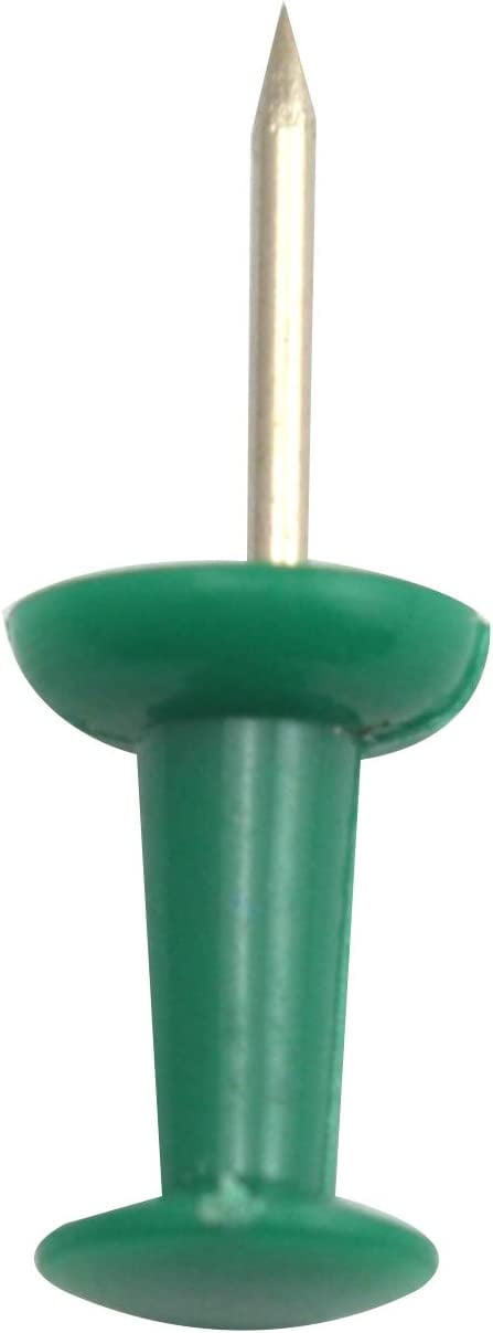 Plastic Head Map Pin Push Pin Tacks Green Pack of 500 - Walmart.com