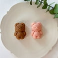 Bear Shaped DIY Mooncake Molds Carton Bear-Mooncakes Hand Press Mold ...