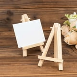 Efavormart 10 Pack | 5" Natural Mini DIY Tabletop Wooden Display Easel ...