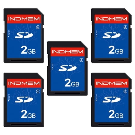 Click here for Sinobright Indmem 5 Pack Sd Card 2gb Class 4 Flash... prices