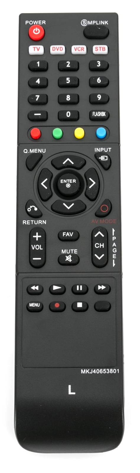 New MKJ40653801 Remote Control for LG TV 32LG30 32LG30DC 32LG30UD ...