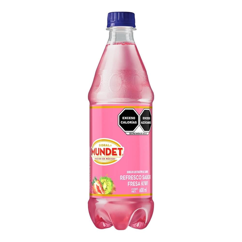 Refresco Sidral Mundet sabor fresa-kiwi 600 ml | Walmart en línea