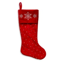 TETOU 7 In Christmas Stockings with Letter L, Embroidered Monogram Knit ...