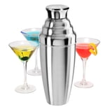 Oggi Stainless Steel Jumbo Party Cocktail Shaker (1.75 lt, 60 oz ...