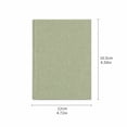 Photo Album 100 Pockets, Linen-textured Cover Photo Book with pocket ...