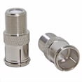 Coax Quick Connect, 2 Pack Ullnosoo F Type Male to Female Push on ...