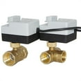 Motorized Ball Valve 3 Wire Two Control Electric Actuator 3 Ways 2 Way