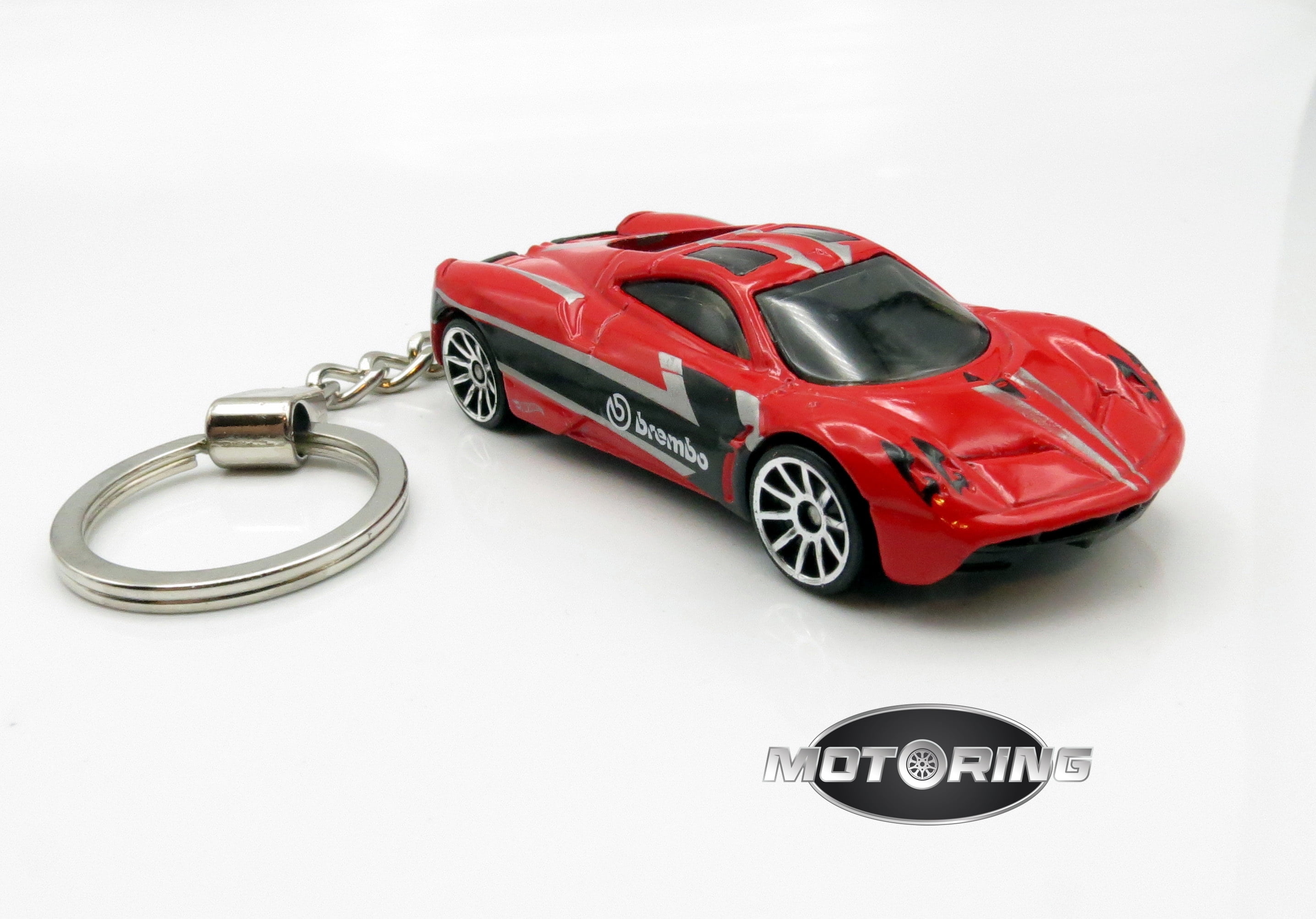 Pagani Huayra Red Car Rare Novelty Keychain 1:64 Diecast - Walmart.com