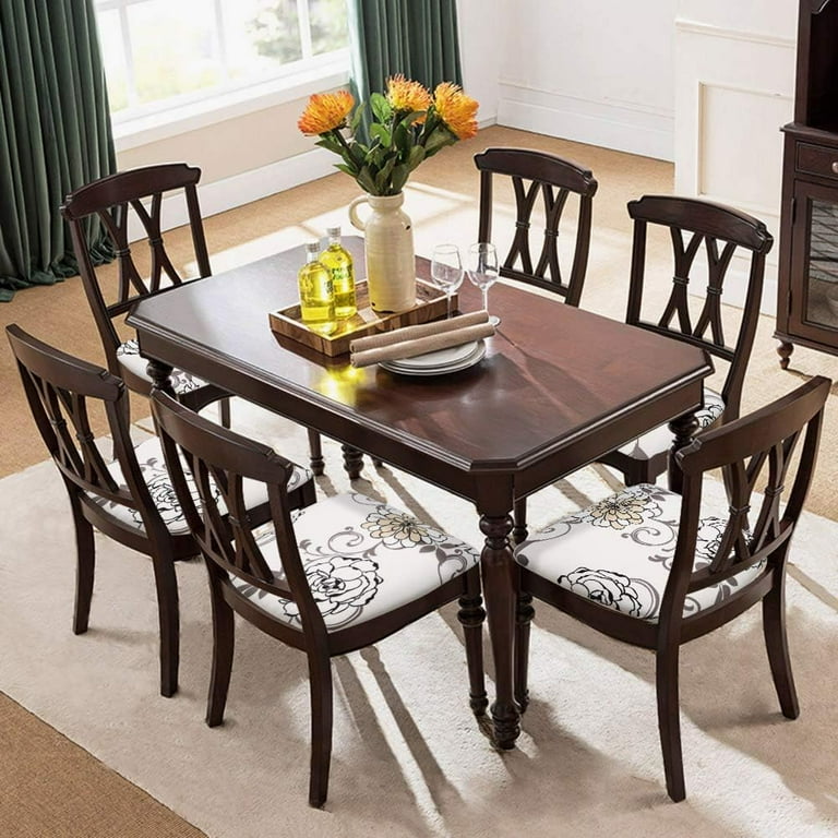 Dining chair seat covers set of 4 store