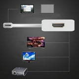 axGear USB 3.1 To HDMI Cable Adapter USB Type C USBC Video Converter ...