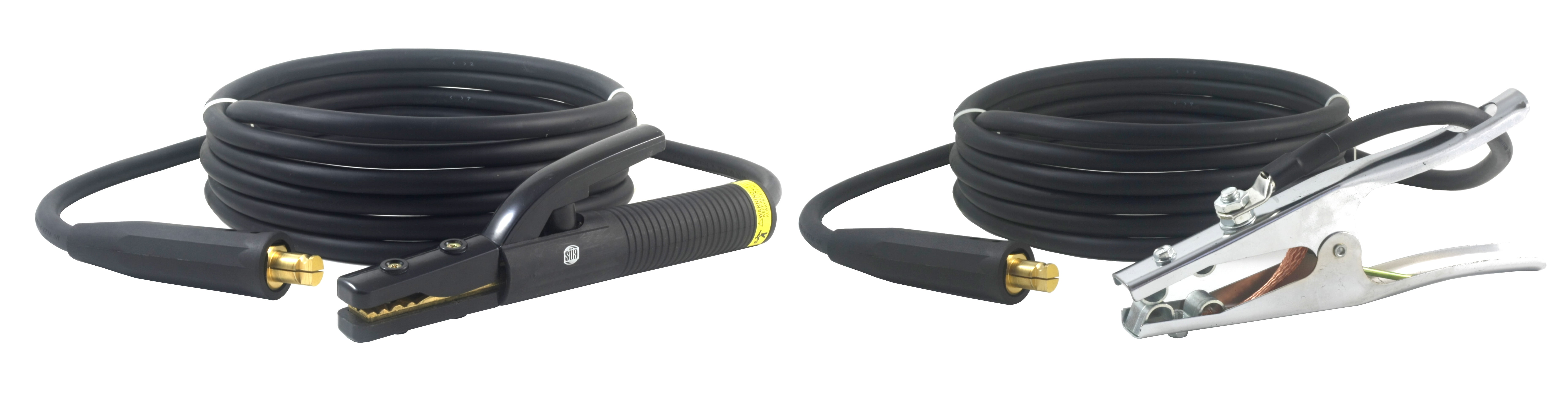 350 Amp Welding Leads Assembly Set - LC40 Connector - 1/0 AWG cable (15 ...