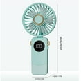 TERGAYEE Handheld Cooling Fan,Handheld Fan Mini Air Conditioner ...
