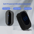 Wireless Home Welcome Smart Doorbell Self-Powered IP68 Waterproof 180M ...