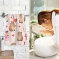 Capybara Hearts Pattern Bath Towel 100% Cotton Soft Thick High ...